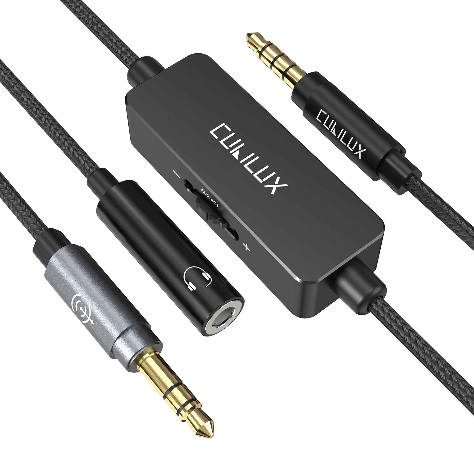 Chat Link Pro Cable with Volume Control – Cubilux