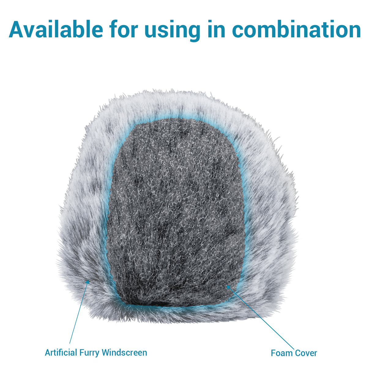 WSF-1 Double Layers Furry Windshield – Cubilux