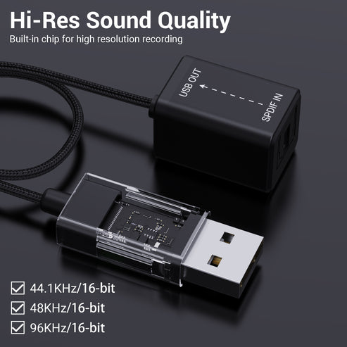 SPDIF to USB A Receiver – Cubilux