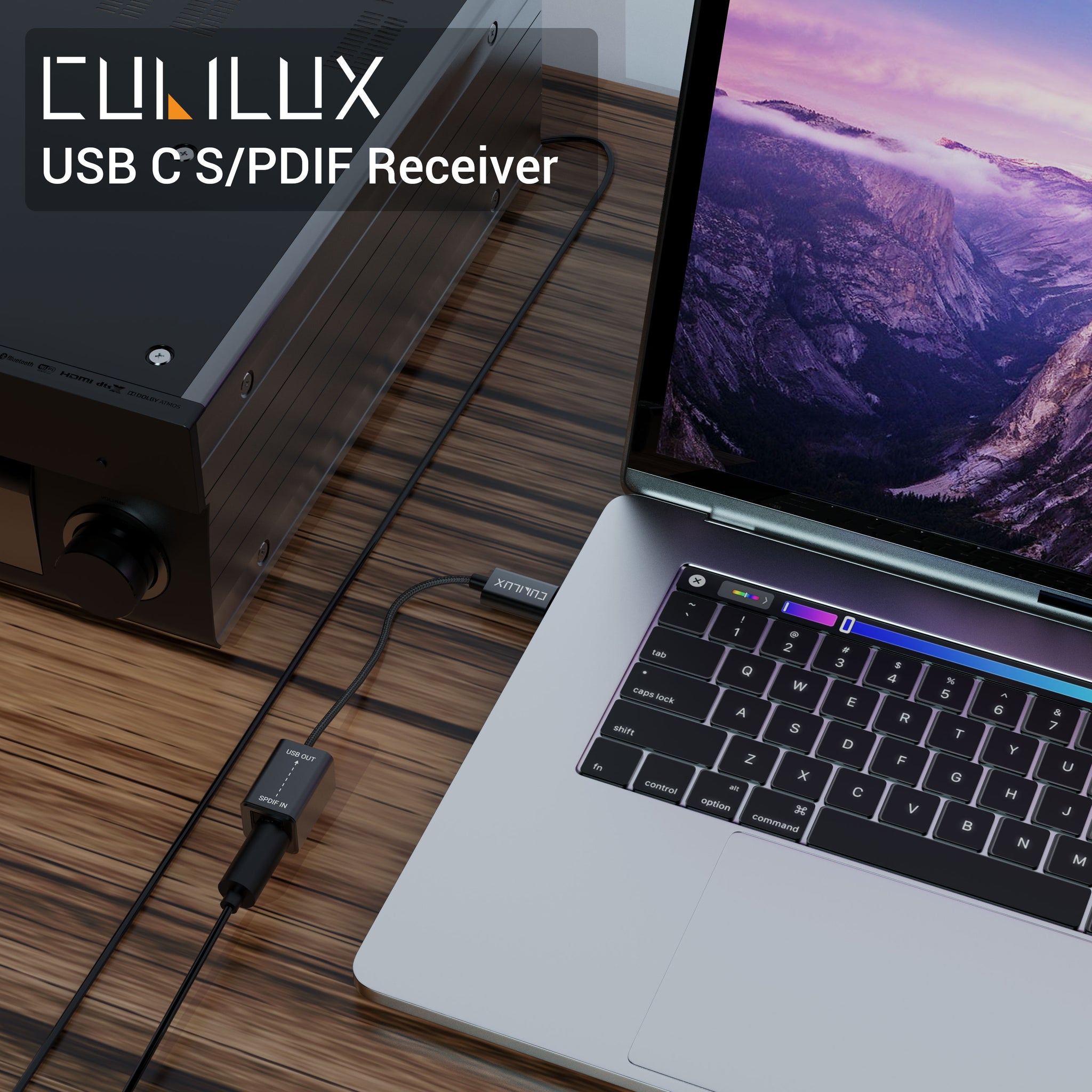Usb C Spdif Receiver [stereo Recording Only Not For Playing Audio