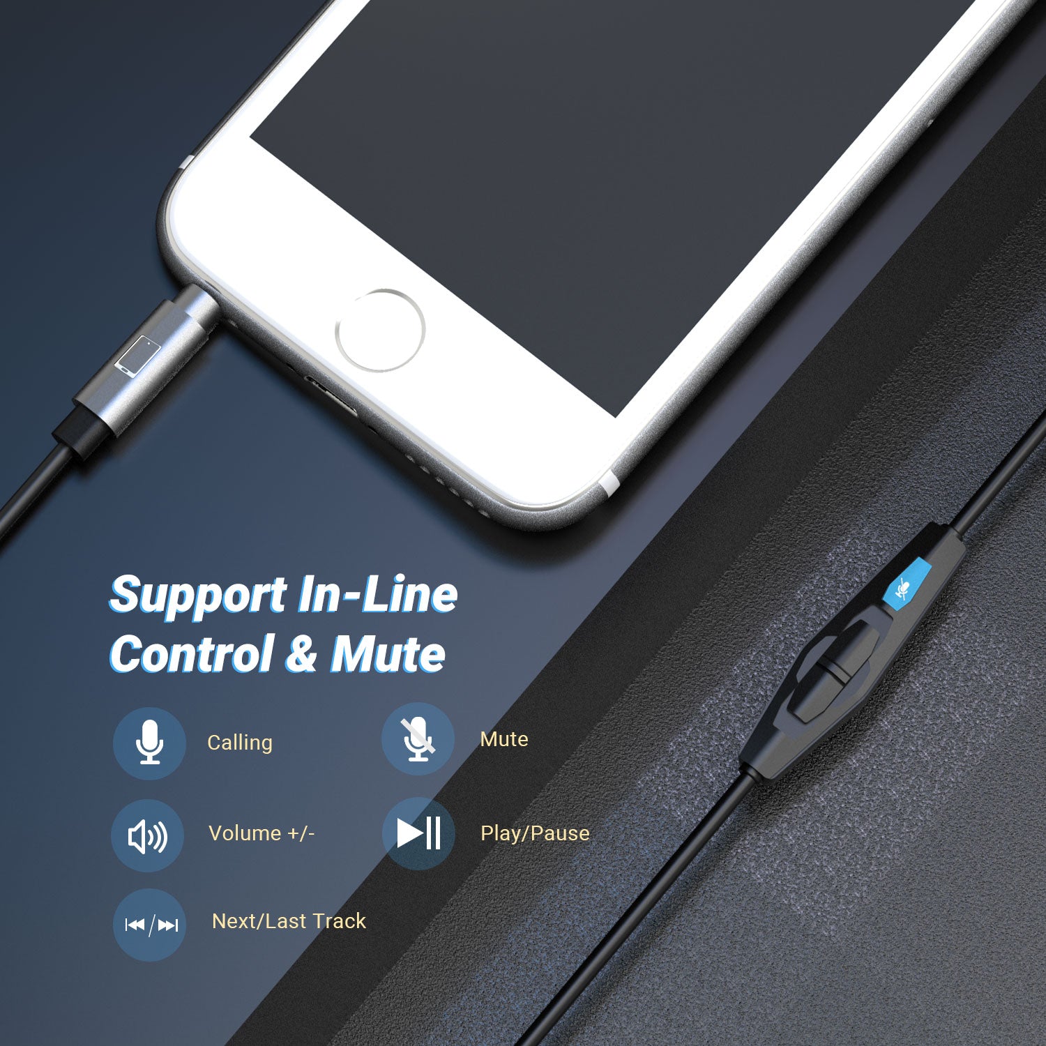 AM-2 3.5mm Party Chat Link Cable – Cubilux