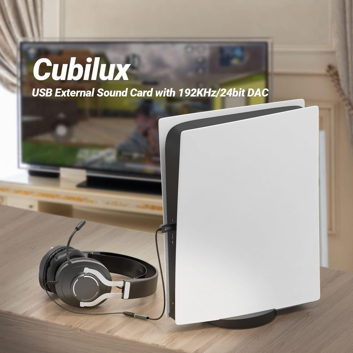 USB A to 3.5mm Jack Adapter – Cubilux