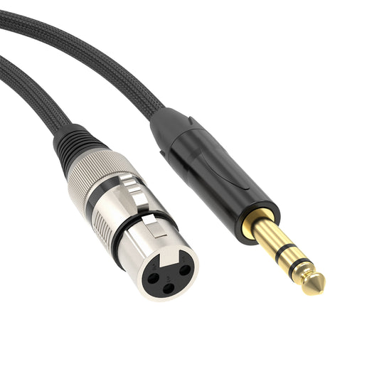 Audio Cables-XLR to 6.35mm – Cubilux
