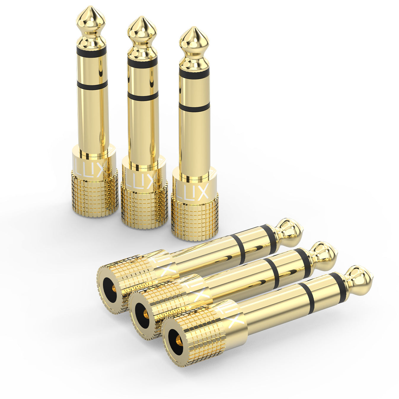 3.5mm to 6.35mm Converter-6 Pack – Cubilux