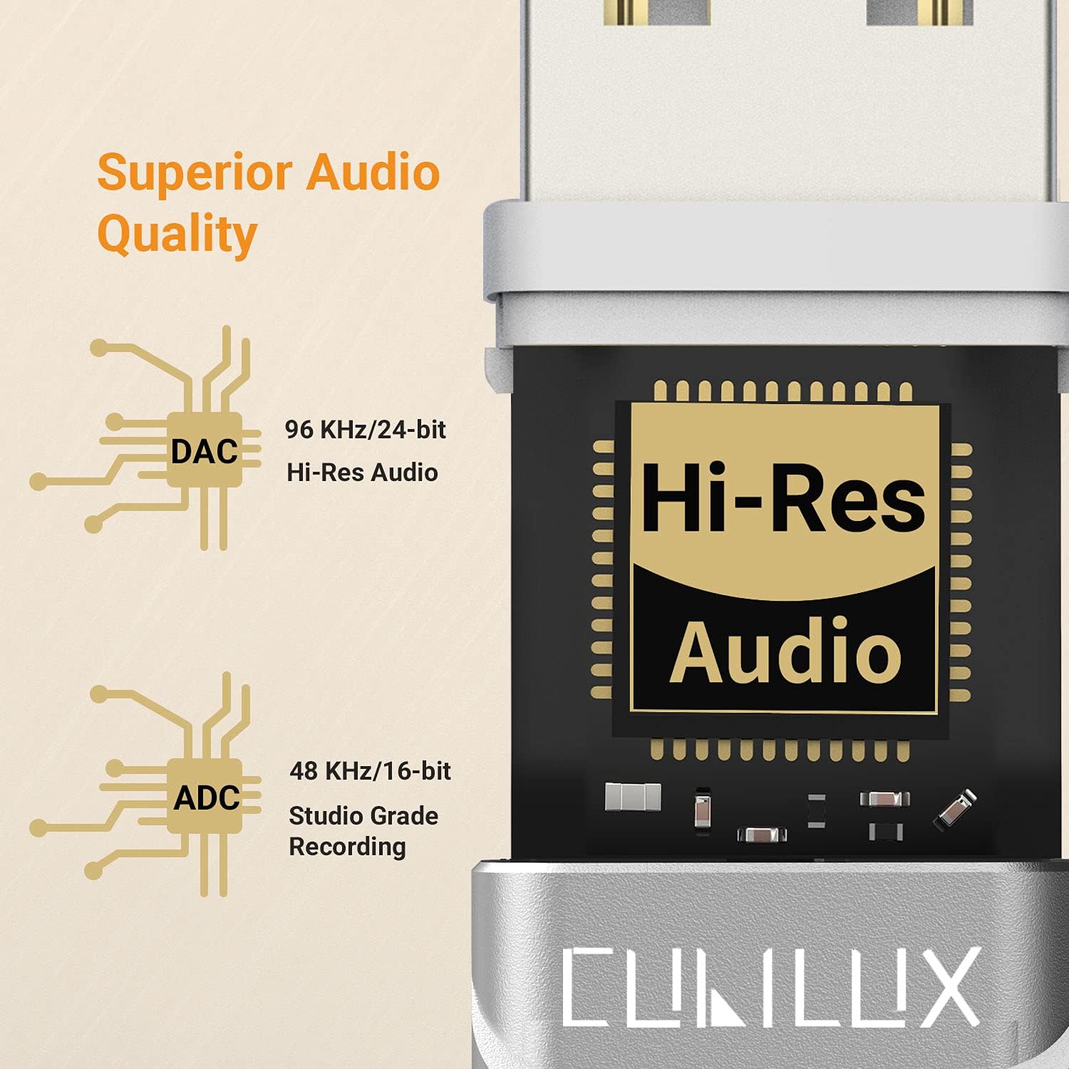 USB A to Dual Headphone Splitter – Cubilux