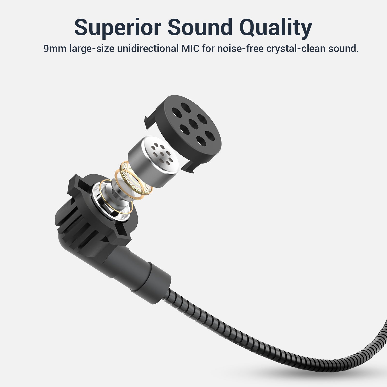 USB C Unidirectional Headworn Microphone – Cubilux